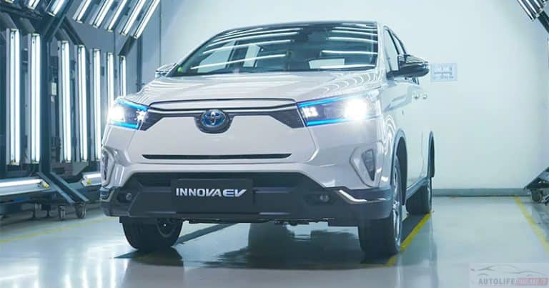 Toyota INNOVA EV Concept รถยนต์ไฟฟ้า 100% เบาะ 3 แถว 7 ที่นั่ง โชว์ตัว ...