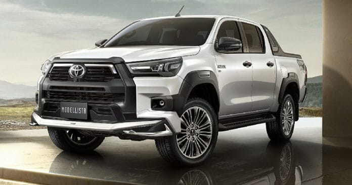ราคาอย่างเป็นทางการ Toyota Hilux Revo x Modellista ชุดแต่งรอบคัน + ล้อ ...