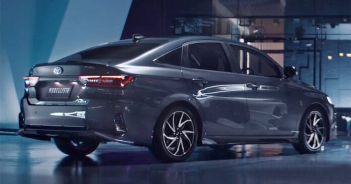 ราคาอย่างเป็นทางการ Toyota Yaris ATIV x Modellista ชุดแต่งรอบคัน + ล้อ ...