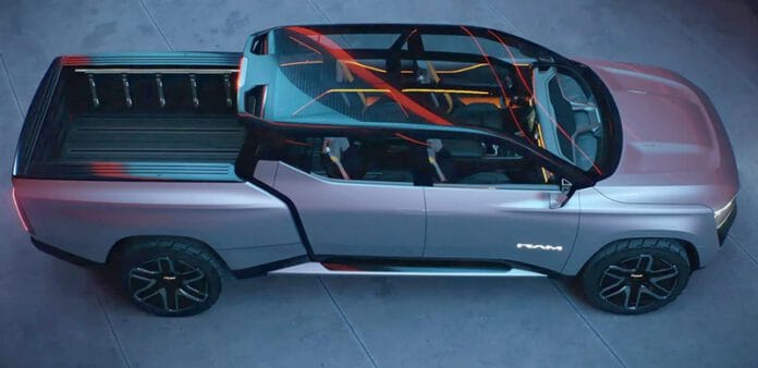 RAM 1500 Revolution BEV Concept กระบะไฟฟ้า100% มีเบาะนั่งถึง 3 แถว ...