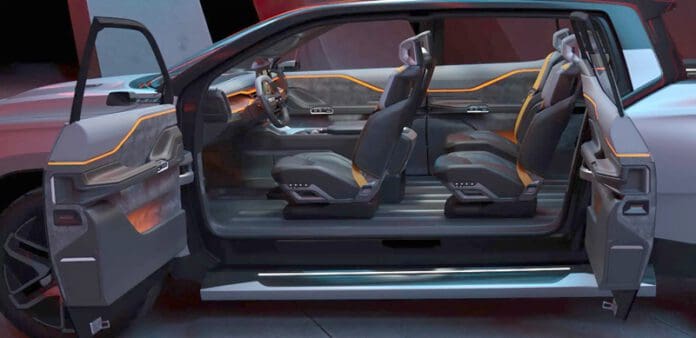 RAM 1500 Revolution BEV Concept กระบะไฟฟ้า100% มีเบาะนั่งถึง 3 แถว ...