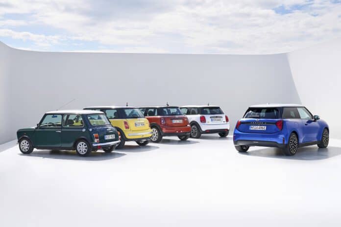 ราคาอย่างเป็นทางการ all-electric MINI Cooper SE รถไฟฟ้า100% : 1,699,000 ...