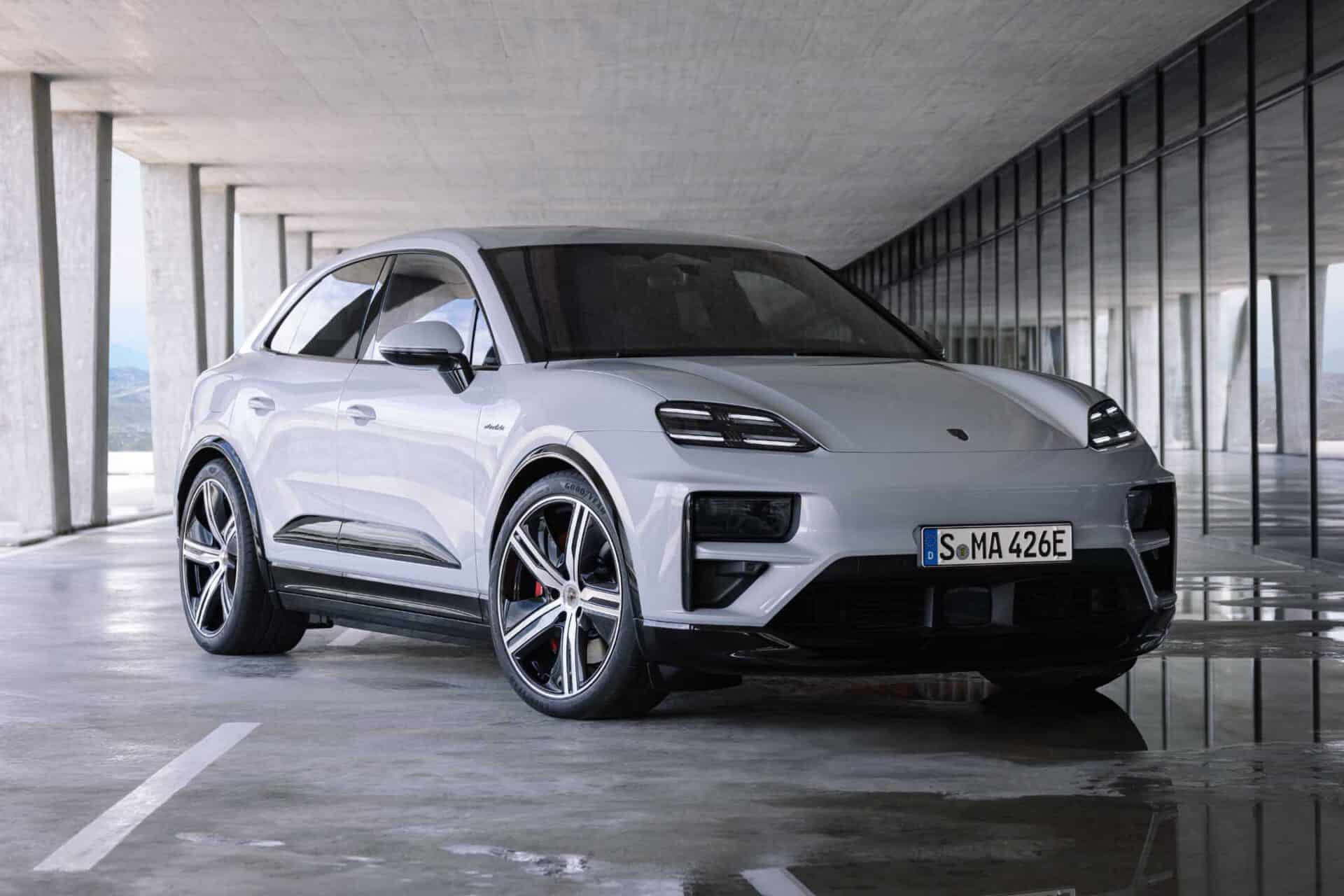 เปิดรับจองในไทย Porsche Macan EV รถไฟฟ้า100% เริ่มต้น 5,390,000 บาท รถ ...
