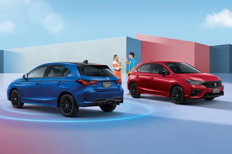 ราคาอย่างเป็นทางการ Honda City HATCHBACK e:HEV Minorchange : 729,000 ...