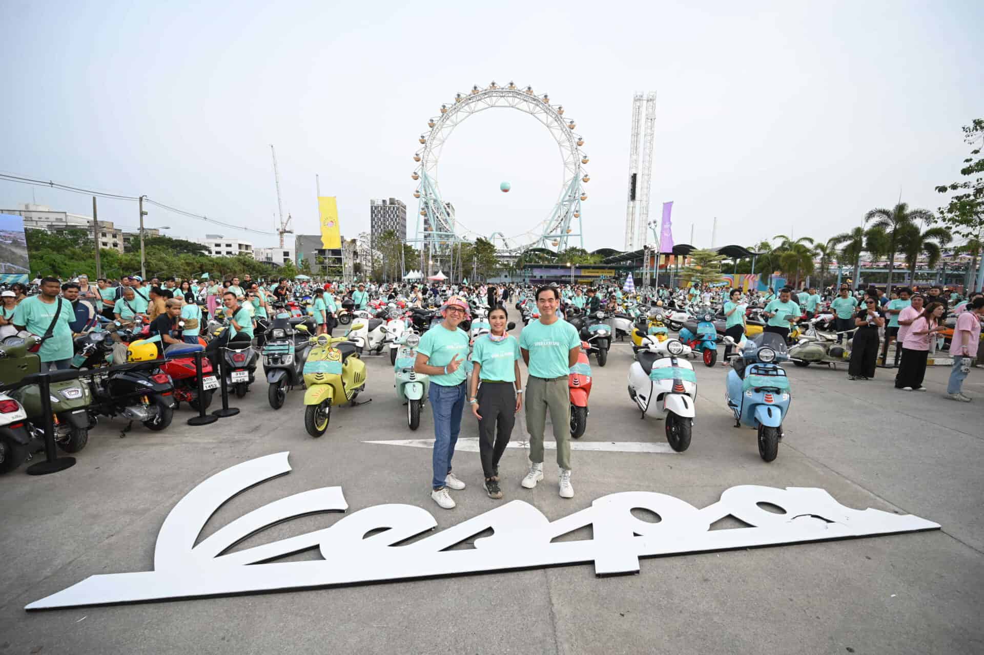 VIVA LA VESPA DAY รวมตัวบันทึกภาพประวัติศาสตร์ เวลา 17.30 น. ...