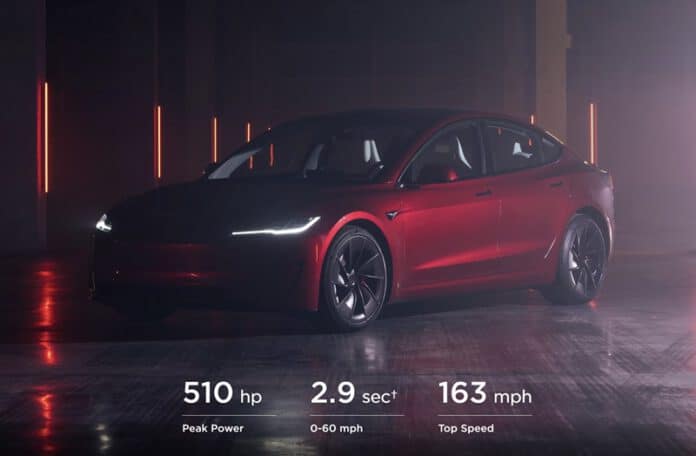 TESLA Model 3 Performance มอเตอร์คู่ 510 แรงม้า 0-100 km/h 3.1 วินาที ...