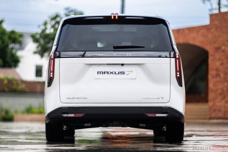 ภาพรถคันจริง MG Maxus 7 รถไฟฟ้า100% 7 ที่นั่ง ประตูสไลด์ เปิดตัวในไทย ...