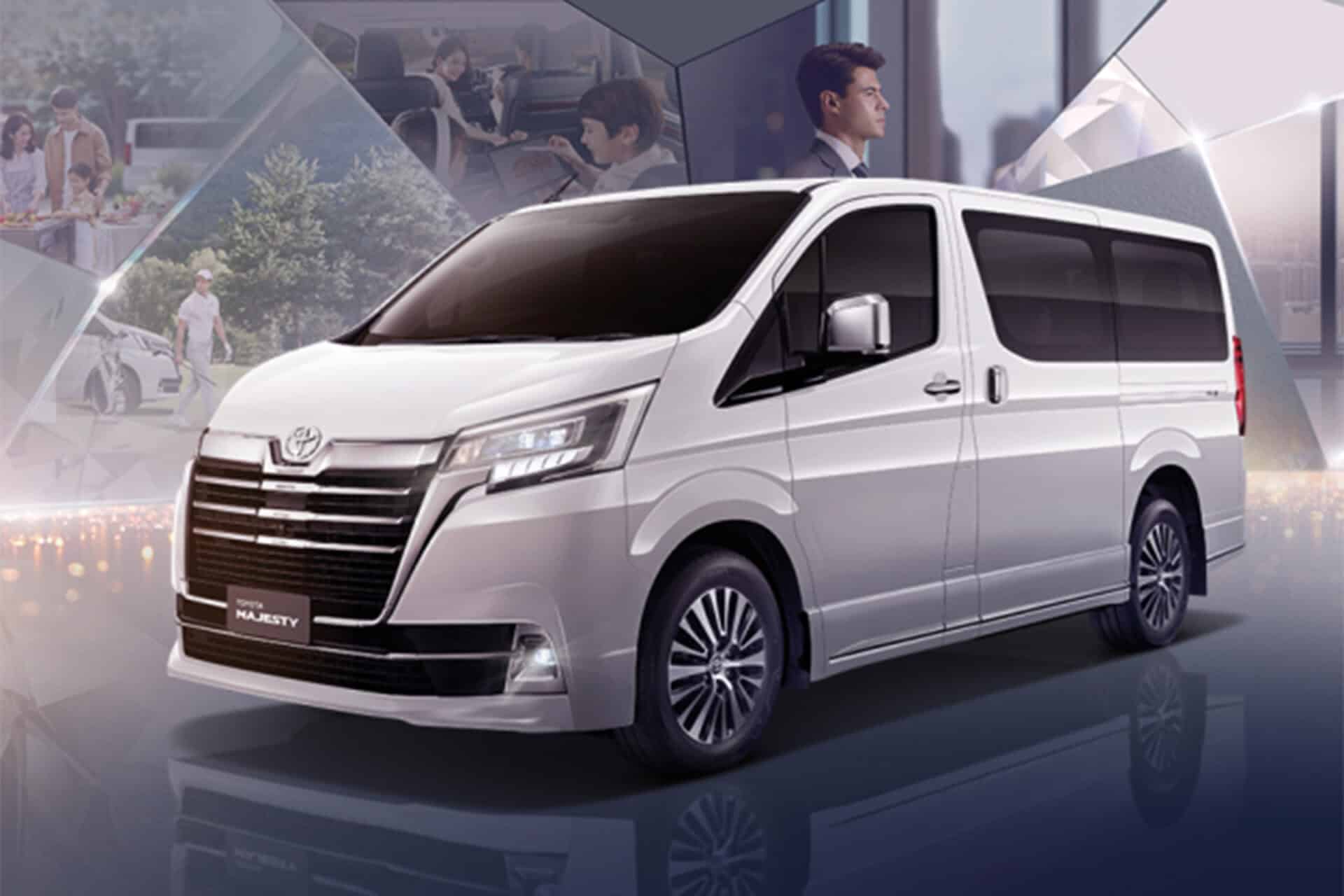 Toyota Majesty (MY2025) ราคาอย่างเป็นทางการ : 1,994,000 - 2,339,000 บาท (นำเข้า CBU ญี่ปุ่น ...