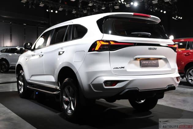 ราคาอย่างเป็นทางการ Isuzu MU-X Minorchange (2024) : 1,184,000 ...