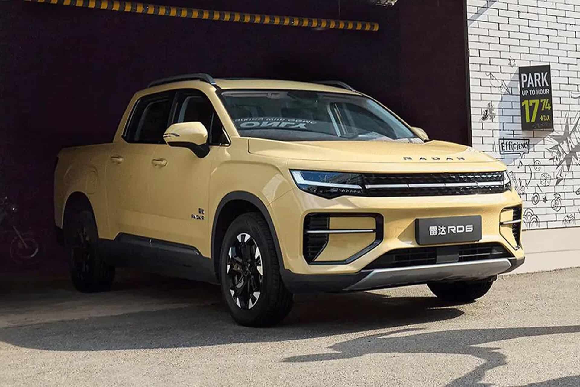 GEELY RIDDARA RADAR RD6 กระบะไฟฟ้า100% เตรียมเปิดตัวในไทย พฤศจิกายน ...