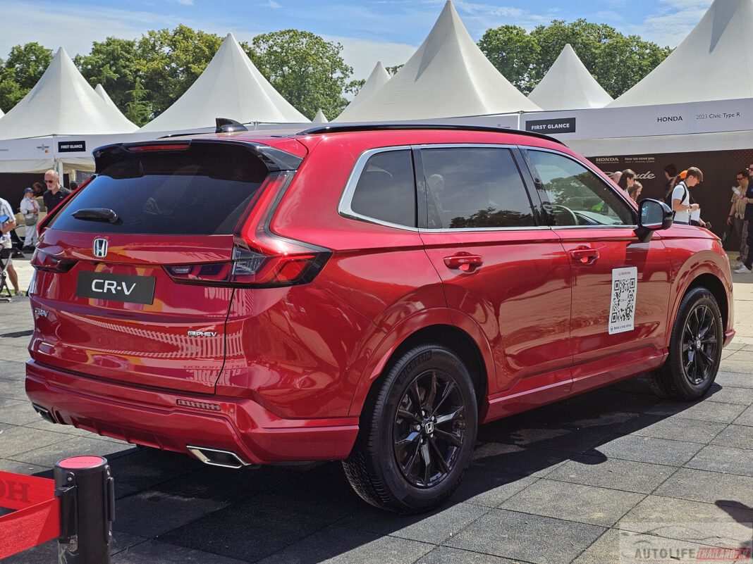 พาไปภาพชมรถคันจริง Honda CR-V e:PHEV Plug-in Hybrid Gen6 พวงมาลัยขวา เวอร์ชั่นอังกฤษ ...