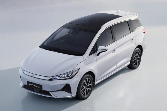 BYD M6 รถไฟฟ้า100% MPV 6 - 7 ที่นั่ง เปิดตัวในไทย 9 กันยายน นี้ ! แบต 71.8 kWh วิ่งไกล 530 km ...