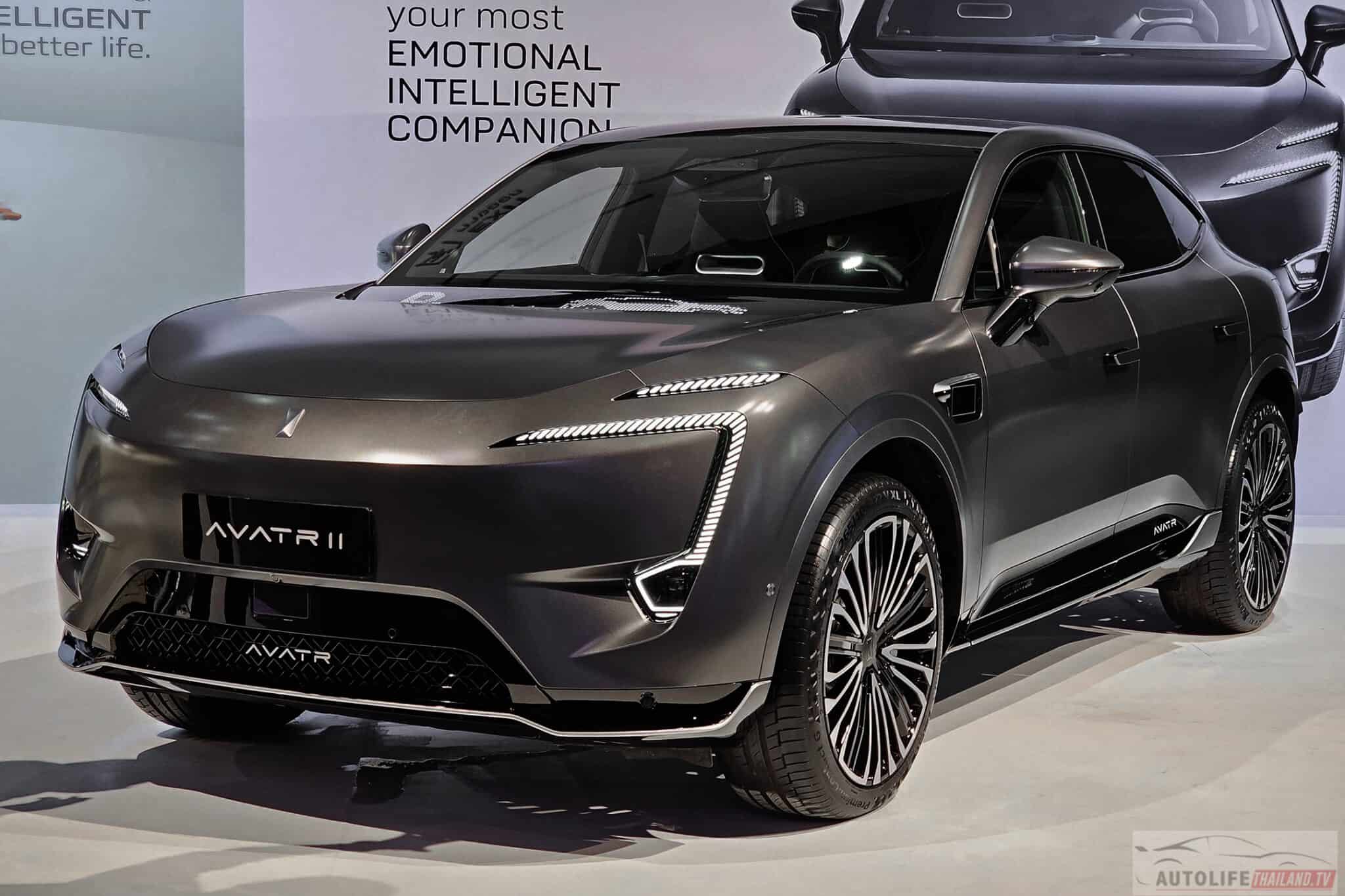 ภาพรถคันจริง ChangAn AVATR 11 SUV Coupe' รถไฟฟ้า100% เปิดตัวในไทย กันยายน 2024 นี้ | แบต 116 kWh ...