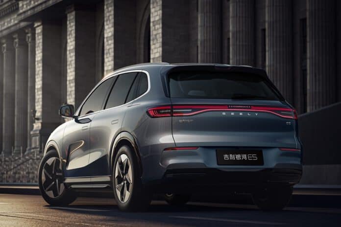 GEELY EX5 รถไฟฟ้า100% เปิดตัวในไทย ตุลาคม นี้ เป็นรุ่นแรก ! B-SUV ...