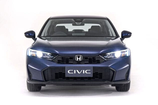 เปิดสเป็ค - ภาพรถคันจริง Honda Civic FE Minorchange TURBO / e:HEV : 1 ...