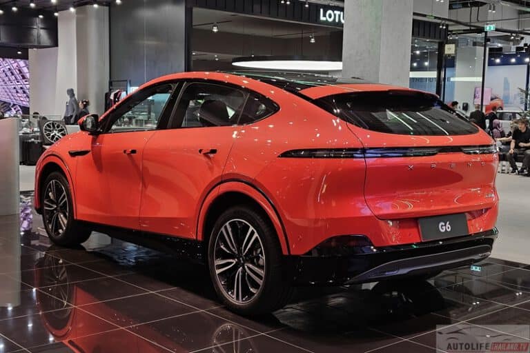 ภาพรถคันจริง XPENG G6 รถไฟฟ้า100% : 1,439,000 - 1,599,000 บาท | Premium SUV แบต 800V 87.5 kWh ...