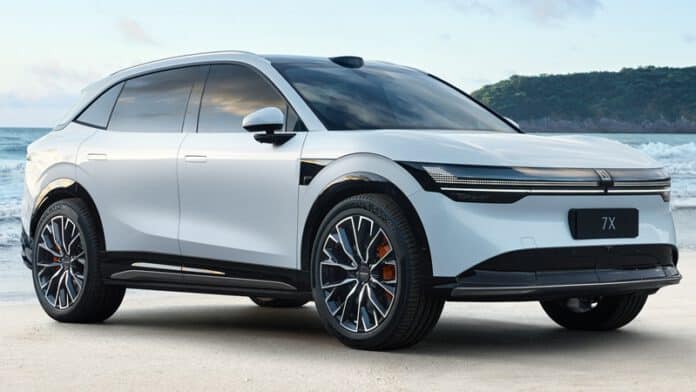 Zeekr 7X รถไฟฟ้า100% Premium SUV แบต 800V 100 kWh วิ่งไกล 780 km. ชาร์จ DC 10.5 นาที ...