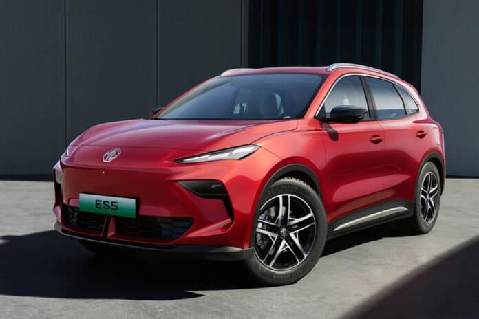 MG ES5 รถไฟฟ้า100% ตัวแทน ZS EV รุ่นใหม่ B-SUV ขับเคลื่อนล้อหลัง RWD เจอกันในไทย ปีหน้า 2025 ...