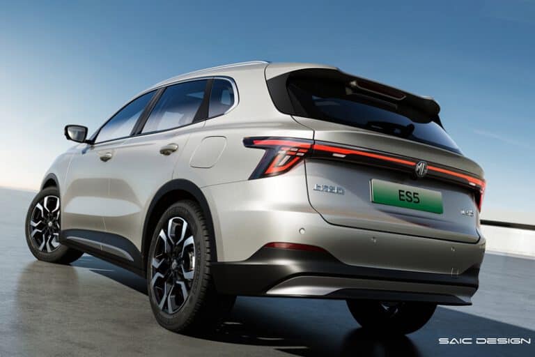 MG ES5 รถไฟฟ้า100% ตัวแทน ZS EV รุ่นใหม่ B-SUV ขับเคลื่อนล้อหลัง RWD ...