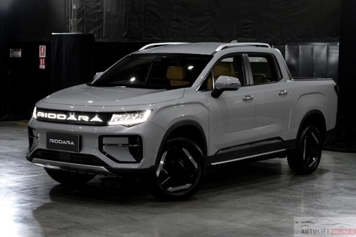 ราคาอย่างเป็นทางการ - ภาพรถคันจริง RIDDARA RD6 กระบะไฟฟ้า100% : 899,000 ...