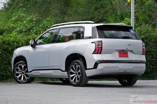 เปิดสเป็ค - ภาพรถคันจริง AION V รถไฟฟ้า100% SUV 5 ที่นั่ง แบต 75 kWh วิ่ง 602 km. ราคาไม่เกิน ...