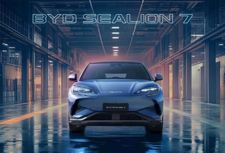 BYD Sealion7 รถไฟฟ้า100% เปิดตัวในไทย 28 พฤศจิกายน นี้ ! 2 รุ่นย่อย แบต ...