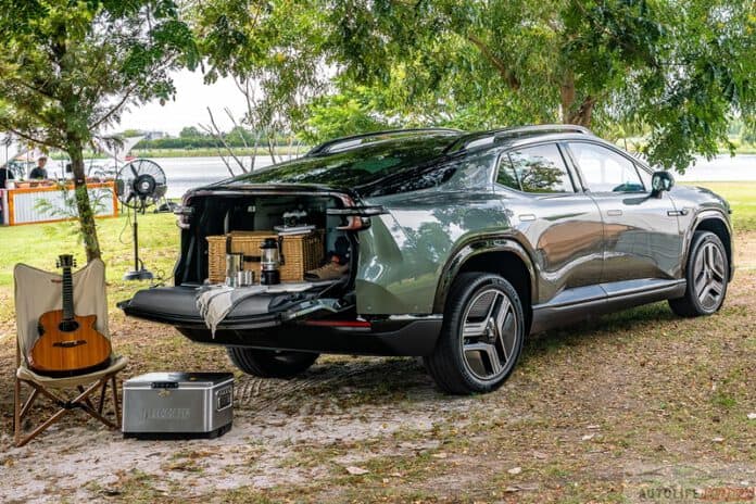 เปิดสเป็ค - ภาพรถคันจริง ChangAn Deepal E07 รถไฟฟ้า100% 2 รุ่นย่อย SUV ลูกผสมกระบะ | แบต 800V 89 ...