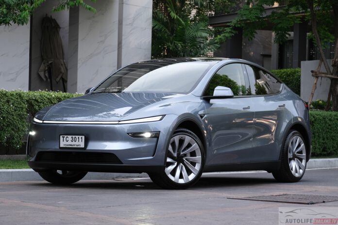 พาไปชมภาพรถคันจริง TESLA Model Y Refresh (Juniper) : 1,719,000 ...
