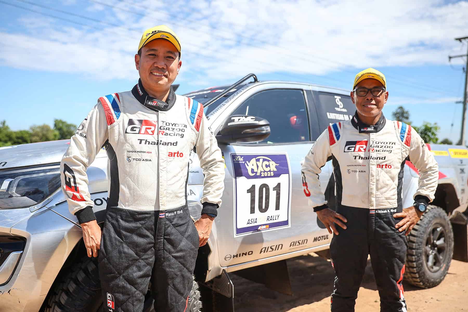 Toyota Hilux REVO GR SPORT 4x4 คว้าอันดับ 2 และ 5 รุ่น T1D ใน Asia ...
