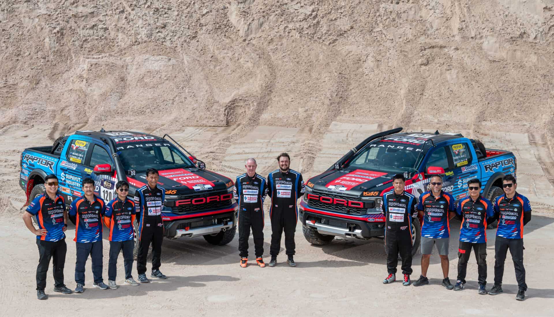 คุยก่อนเกม! กับ 2 นักแข่งทีมฟอร์ดใน Asia Cross Country Rally 2025 ...