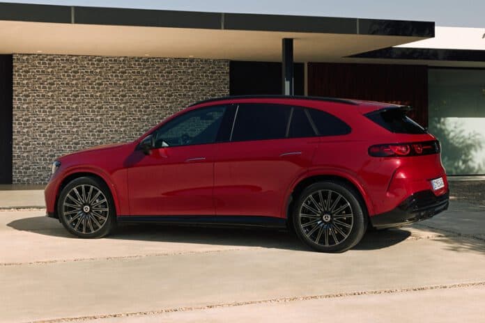 Mercedes-Benz GLC EV รถไฟฟ้า100% แบต 800V 94 kWh วิ่งระยะ 713 km. (WLTP) ชาร์จ DC 330 kW ...