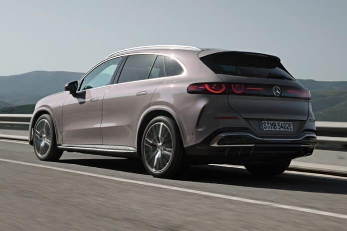 Mercedes-Benz GLC EV รถไฟฟ้า100% แบต 800V 94 kWh วิ่งระยะ 713 km. (WLTP) ชาร์จ DC 330 kW ...