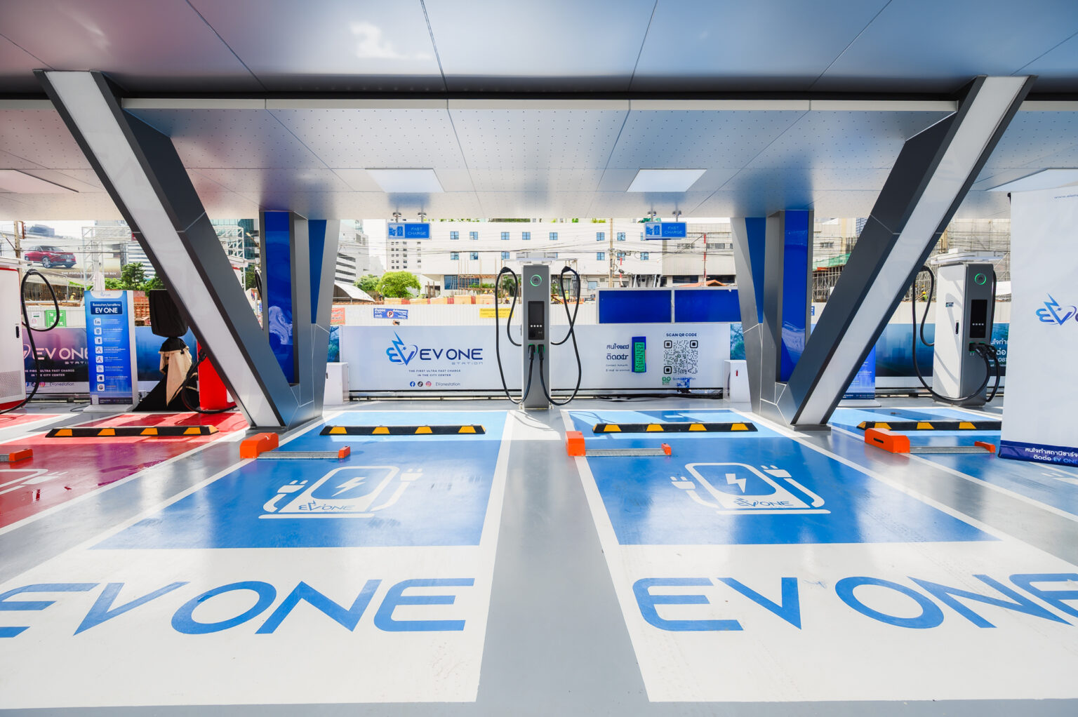 EV One Station เปิดสถานีชาร์จรถยนต์ไฟฟ้า Ultra-Fast Charger DC 720kW ...