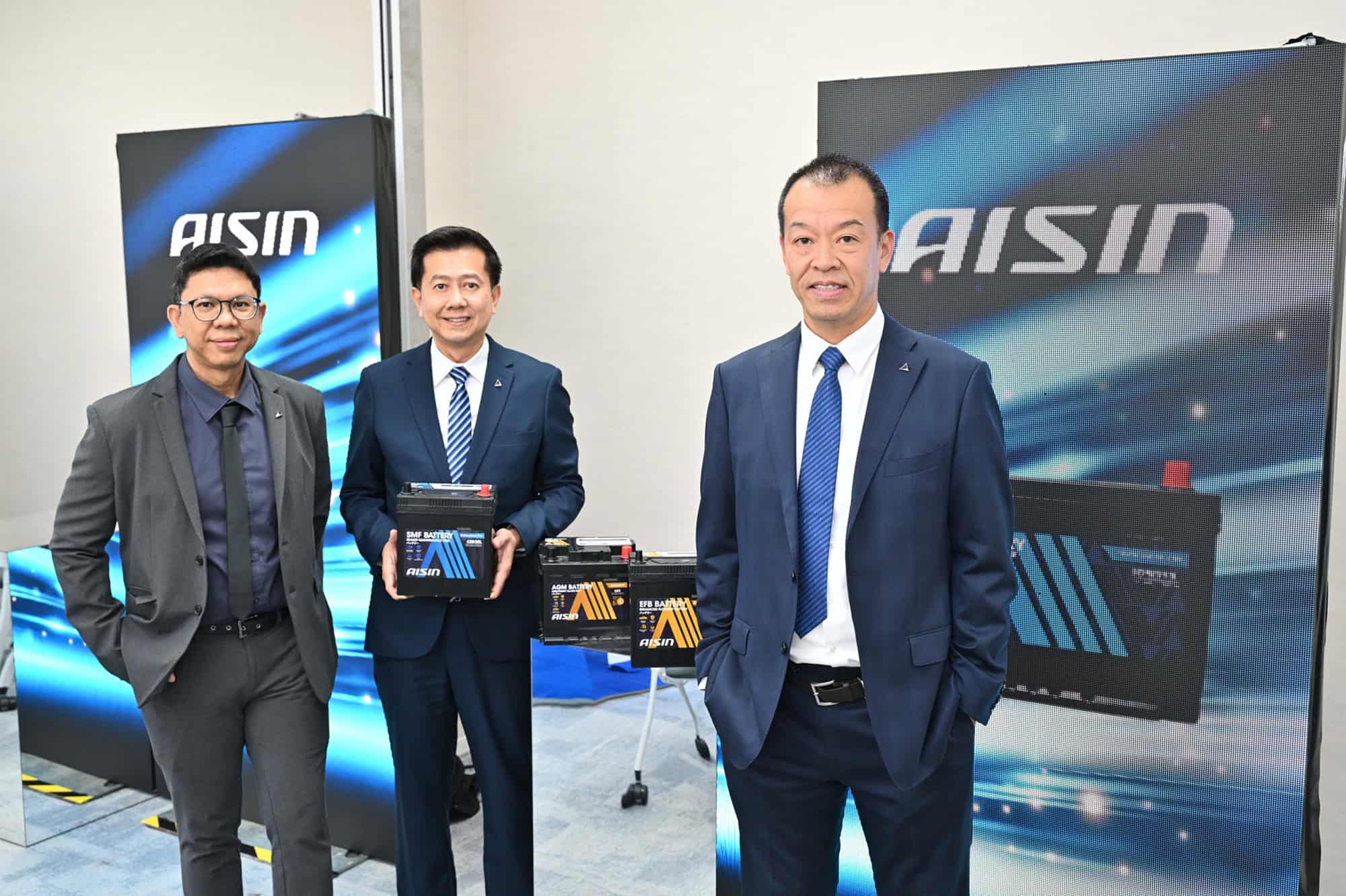 AISIN เปิดตัวแบตเตอรี่รถยนต์ 3 รุ่นใหม่ ตั้งเป้ายอดขาย 8 หมื่นลูกใน 3 ...