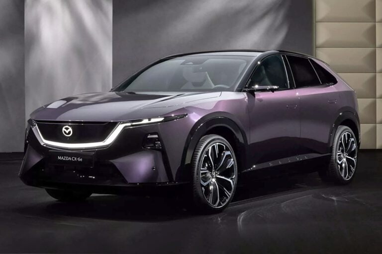 Mazda CX-6e รถไฟฟ้า100% SUV โชว์ตัวในไทยครั้งแรกในอาเซียน เตรียมเปิดตัว ...
